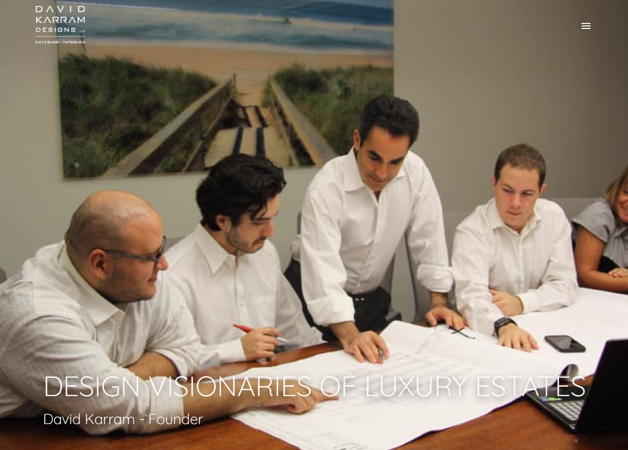 About David Karram Designs - Luxury Real Estate Designs Visionary