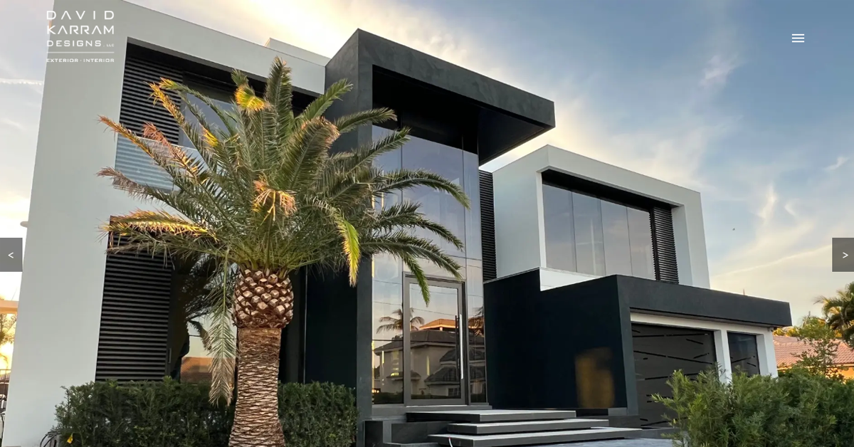 David Karram Designs - Luxury Real Estate Designs Visionary